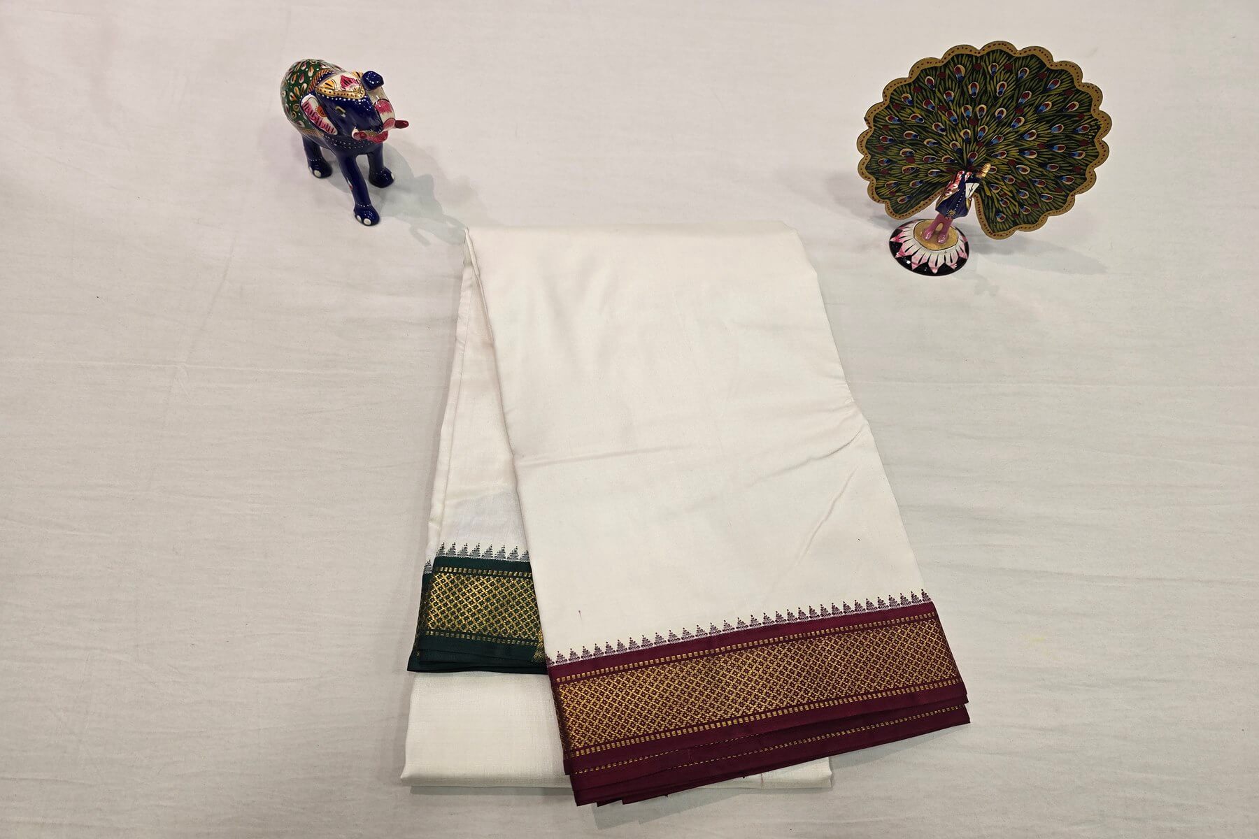 Shreenivas silks Silk Dhoti PSSR01DH013 – Parisera