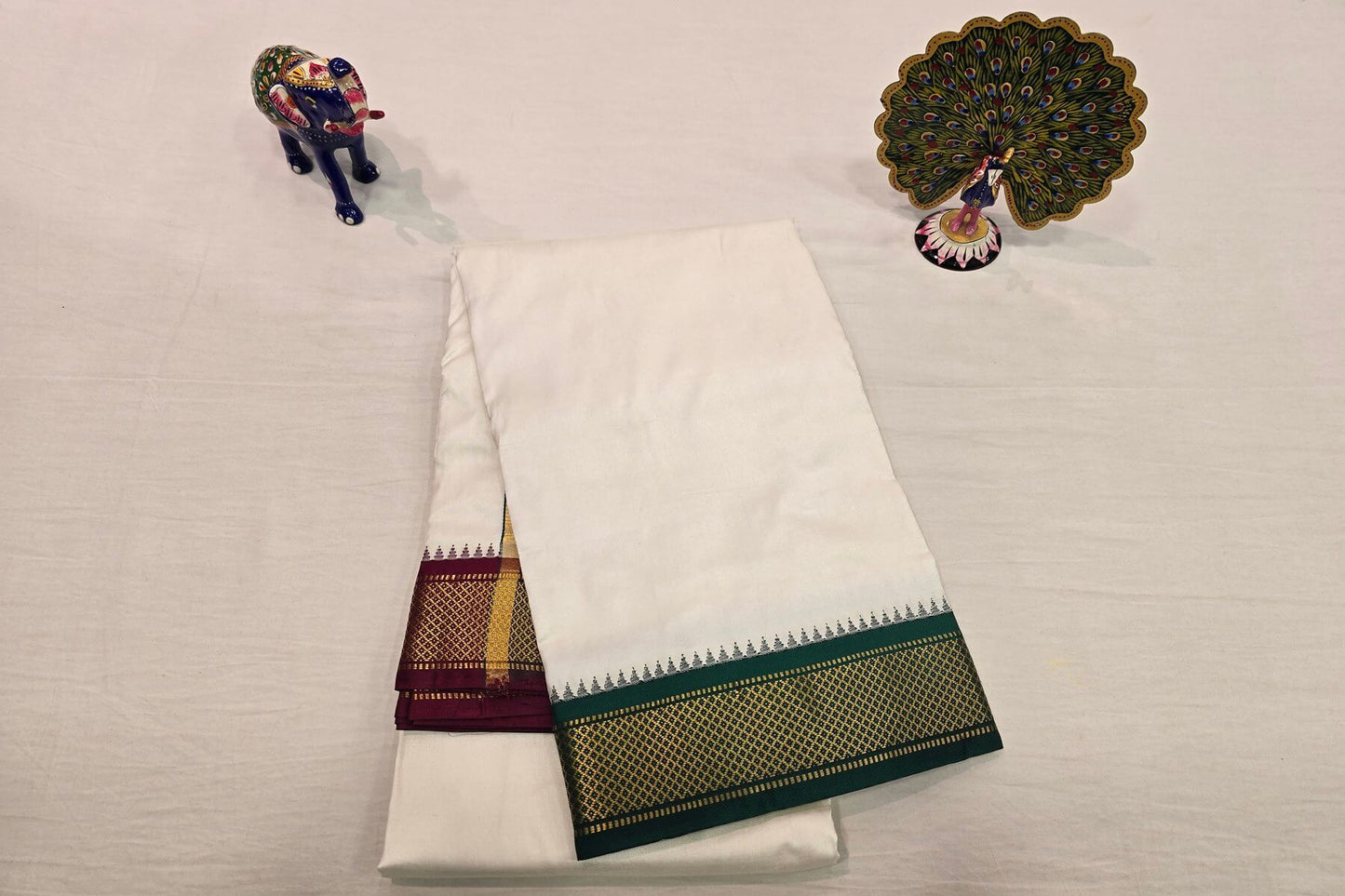 Shreenivas silks Silk Dhoti PSSR01DH014 – Parisera