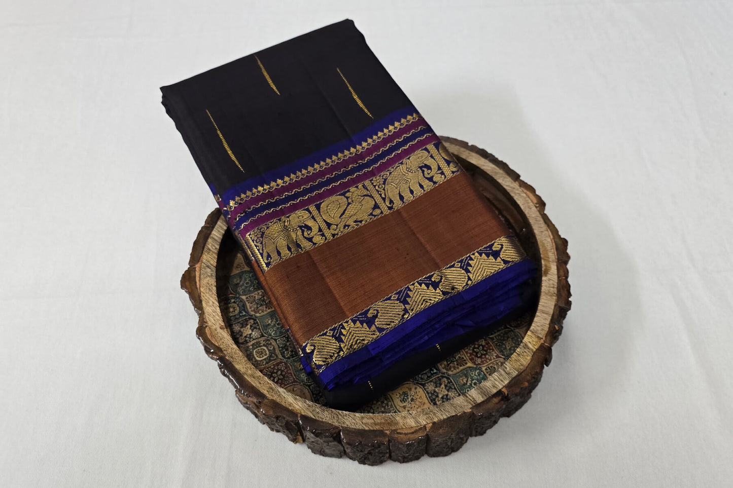 Kanjivaram Silk Saree by Shreenivas Silks PSSR016201 – Parisera