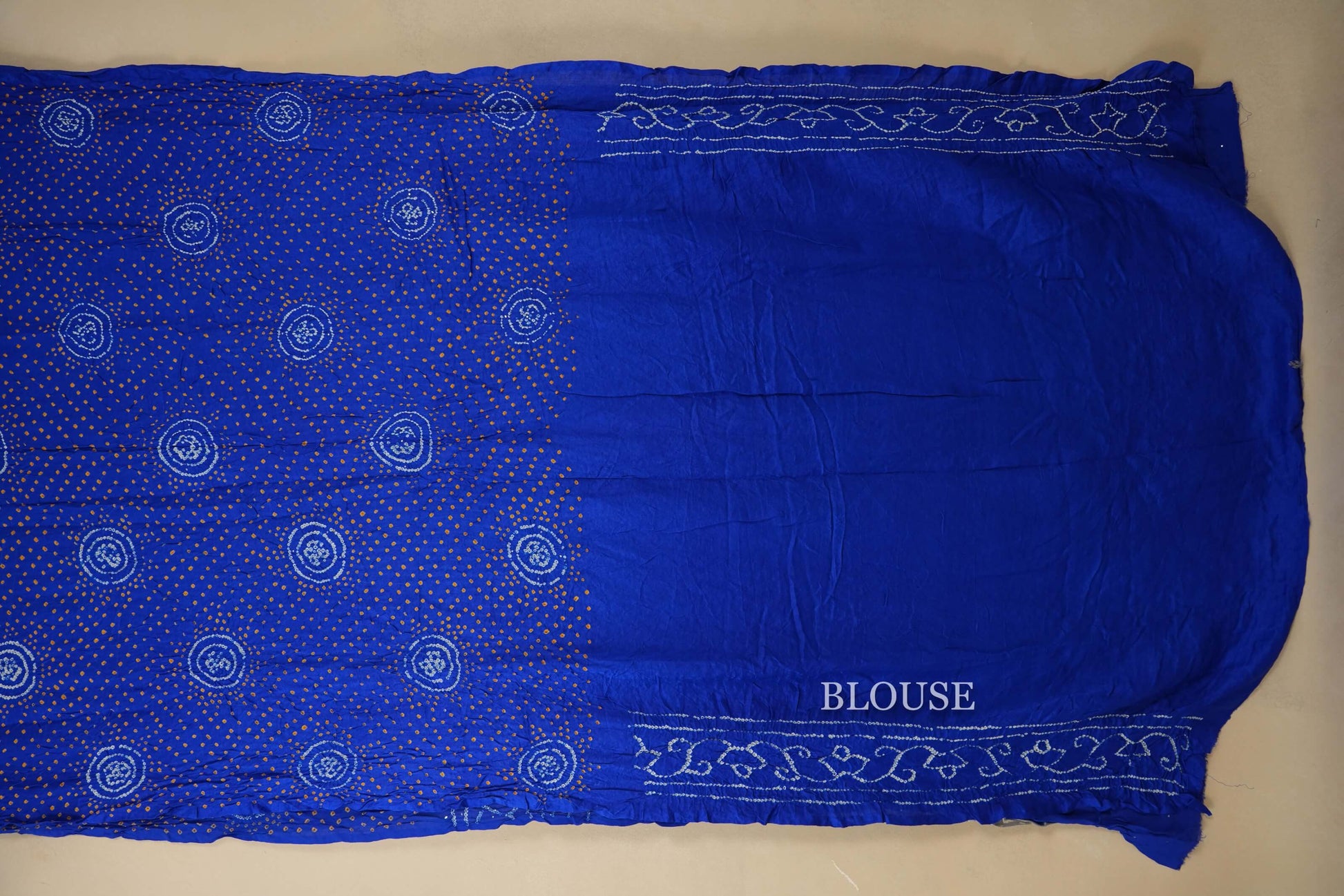 Bandhej || Chunri || Gaji Silk Bandhani Sarees Online – Parisera