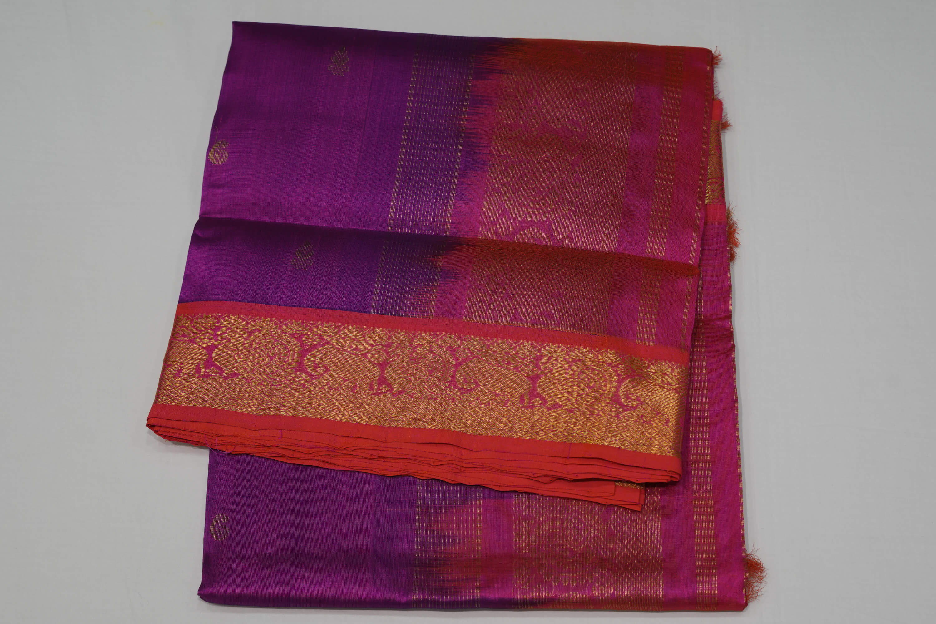 Silk Cotton Saree by Shreenivas Silks PSSR017248 – Parisera