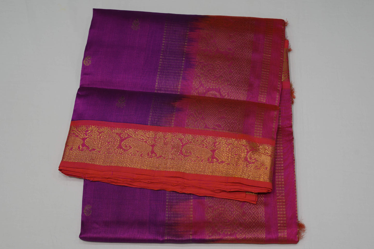 Silk Cotton Saree by Shreenivas Silks PSSR017248 – Parisera