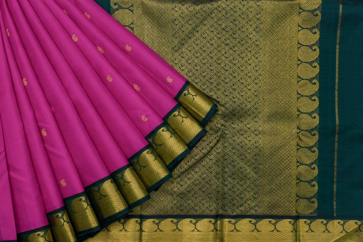 Kanjivaram Silk Saree by Shreenivas Silks PSSR014550 – Parisera