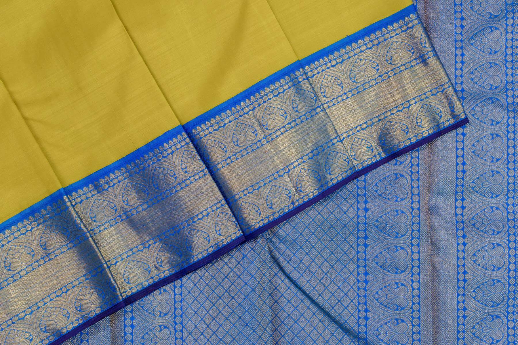 Kanjivaram silk saree - Shreenivas Silks PSSR014183 – Parisera