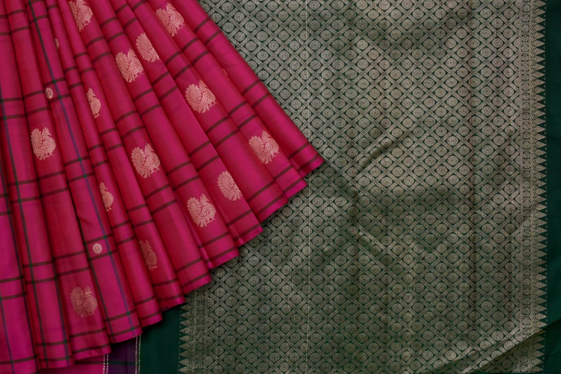 Kanjivaram Silk Saree by Shreenivas Silks PSSR014974 - Parisera